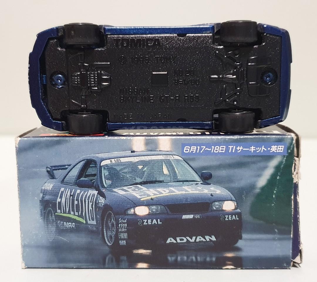Tomica Nissan Skyline GT-R R33 Endless Advan 1995 N1, Hobbies & Toys ...