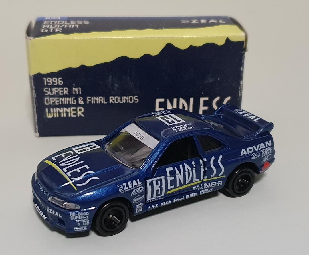 Tomica Nissan Skyline GT-R R33 Endless Advan 1996 Super N1, Hobbies ...
