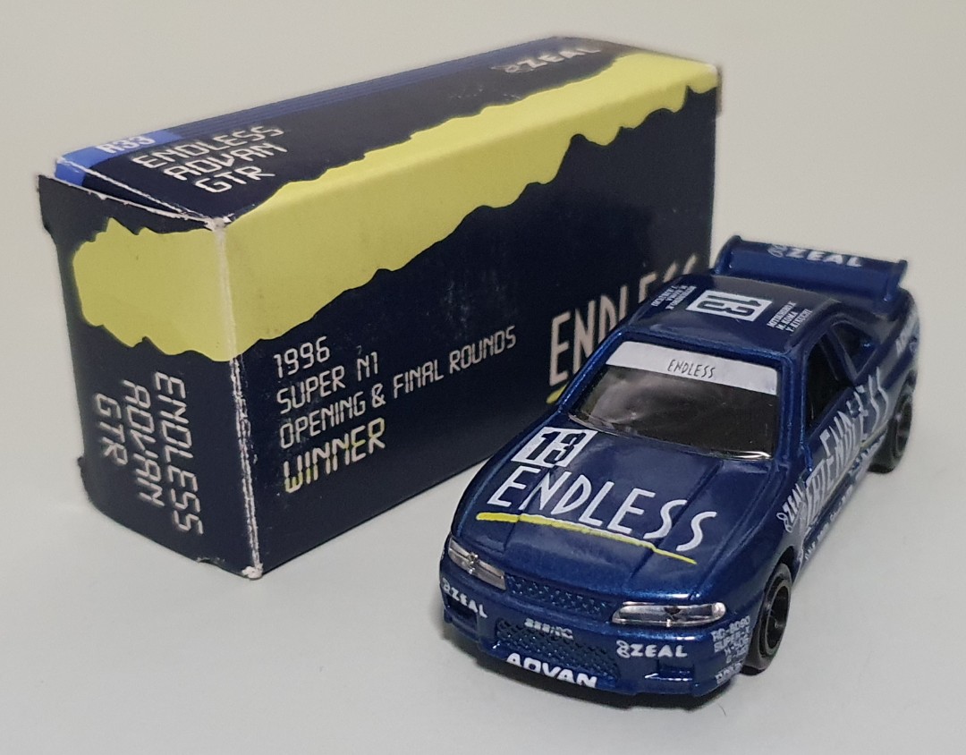 Tomica Nissan Skyline GT-R R33 Endless Advan 1996 Super N1, Hobbies ...
