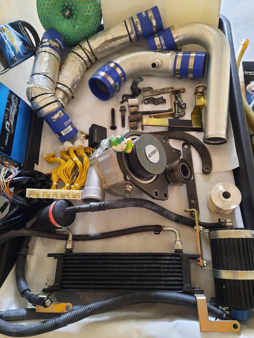 TOYOTA ALPHARD ROTREX SUPERCHARGER kit, Auto Accessories on Carousell