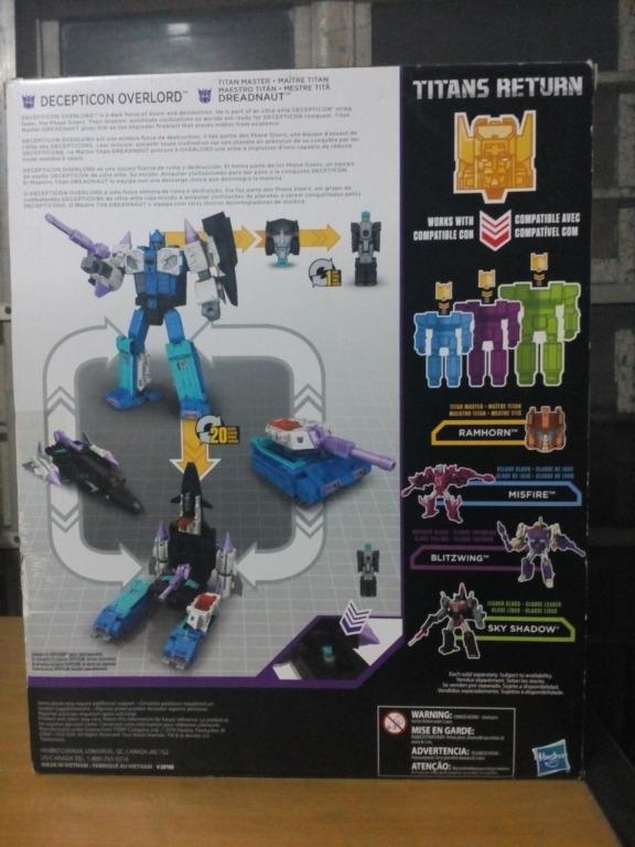 Transformers Titans Return Overlord, Hobbies & Toys, Toys & Games on ...