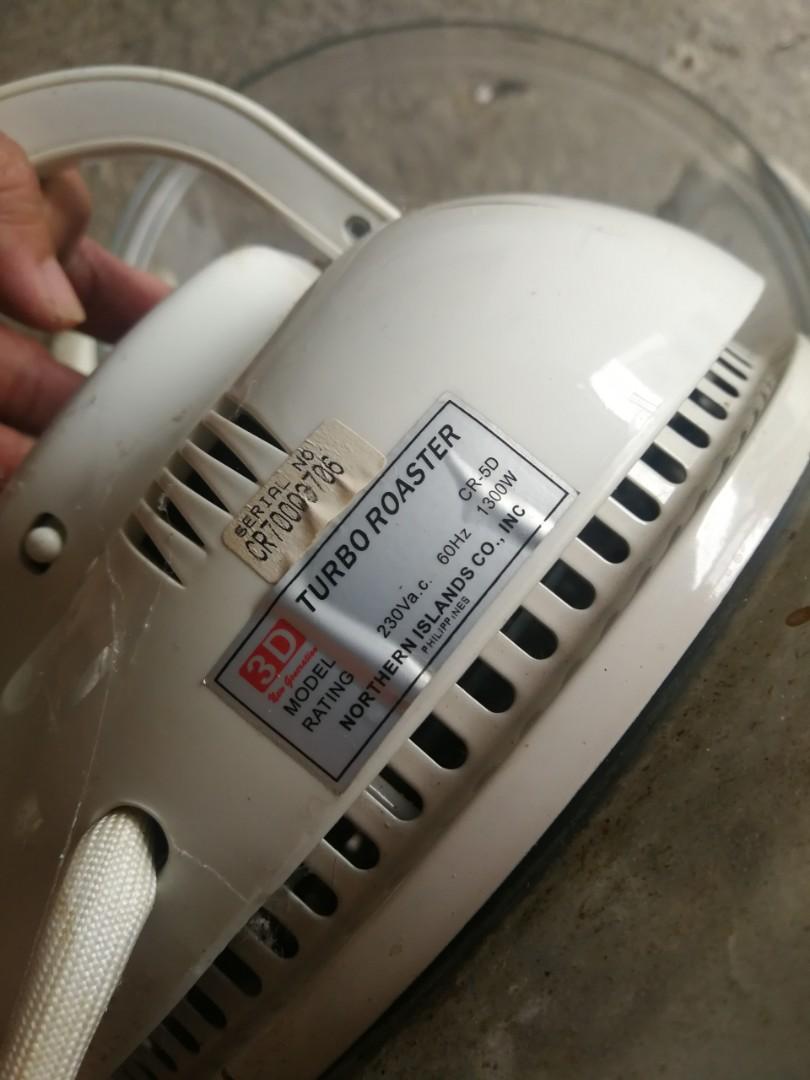 Turbo Roaster 3D New Generation, TV & Home Appliances, Kitchen ...