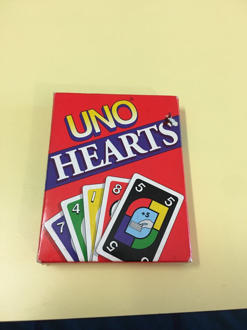 UNO Hearts Collectible Cards, Hobbies & Toys, Toys & Games on Carousell