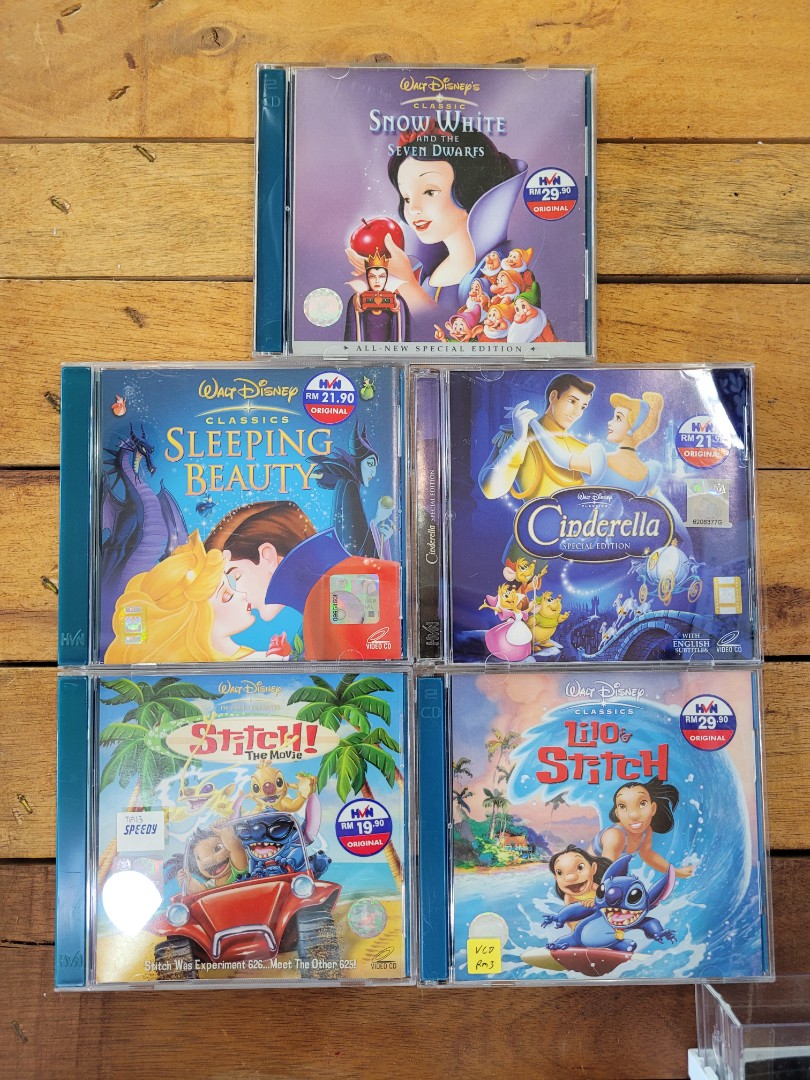 Vcd Disney Five In Bundle Hobbies And Toys Music And Media Cds And Dvds