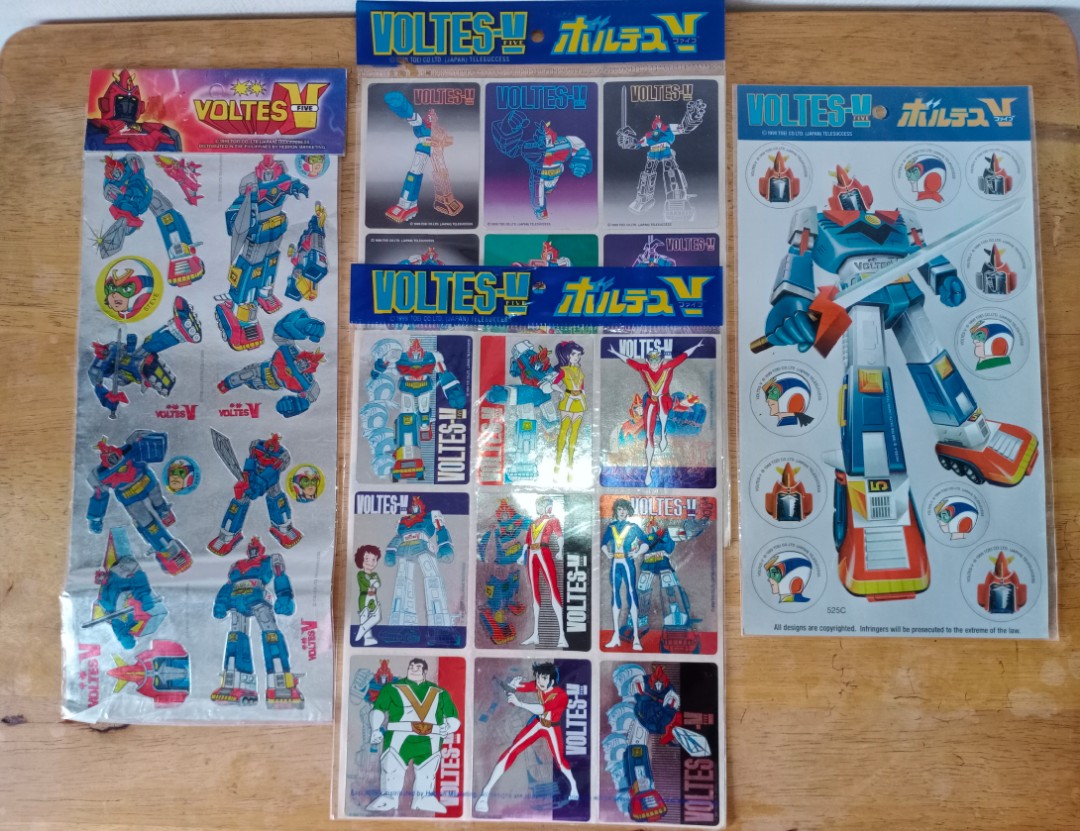 Vintage voltes v sticker, Hobbies & Toys, Memorabilia & Collectibles ...