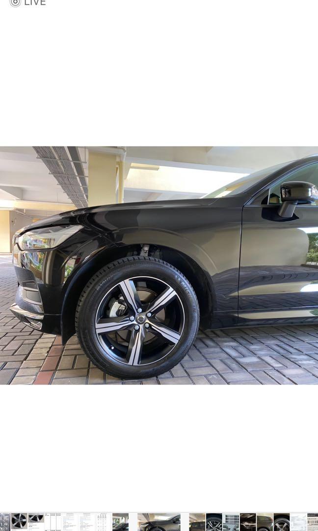 Volvo XC90 R-design 19” Rims, Car Accessories, Tyres & Rims on Carousell