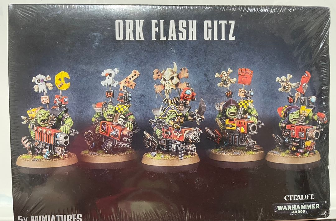 Warhammer 40K Ork Flash Gitz, Toys & Games, Bricks & Figurines on Carousell