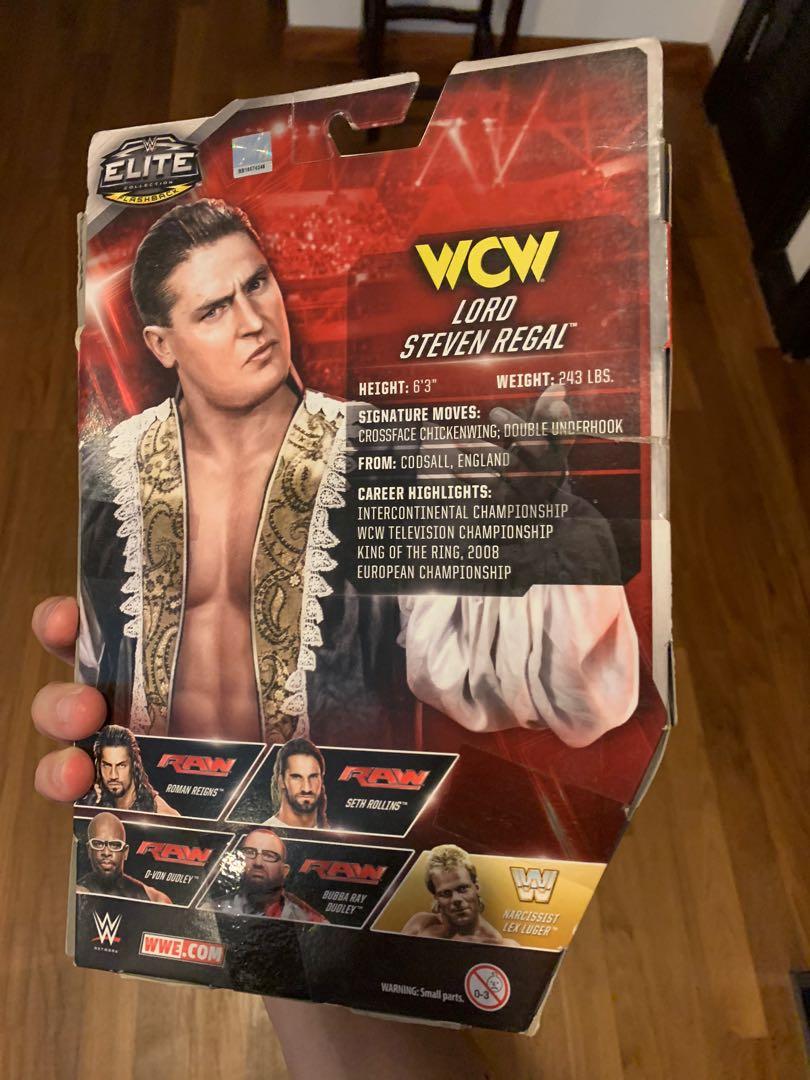 WWE WWF WCW Elite Lord Steven Regal, Hobbies & Toys, Collectibles ...