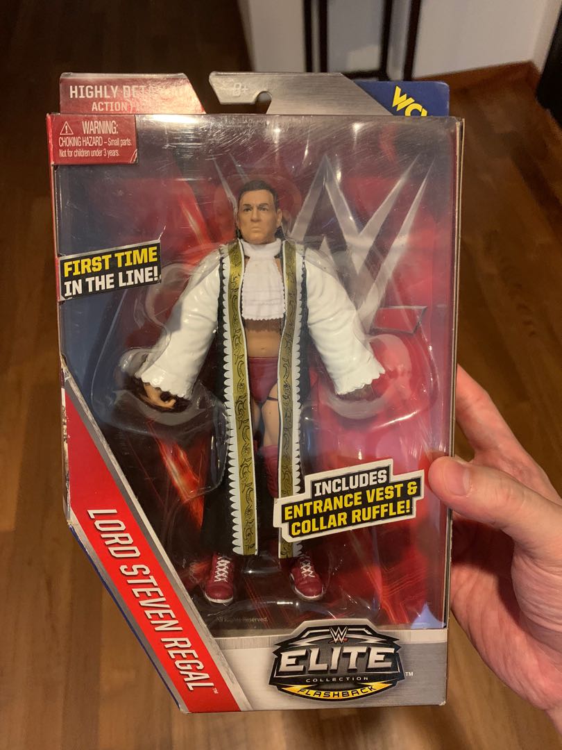 WWE WWF WCW Elite Lord Steven Regal, Hobbies & Toys, Collectibles ...