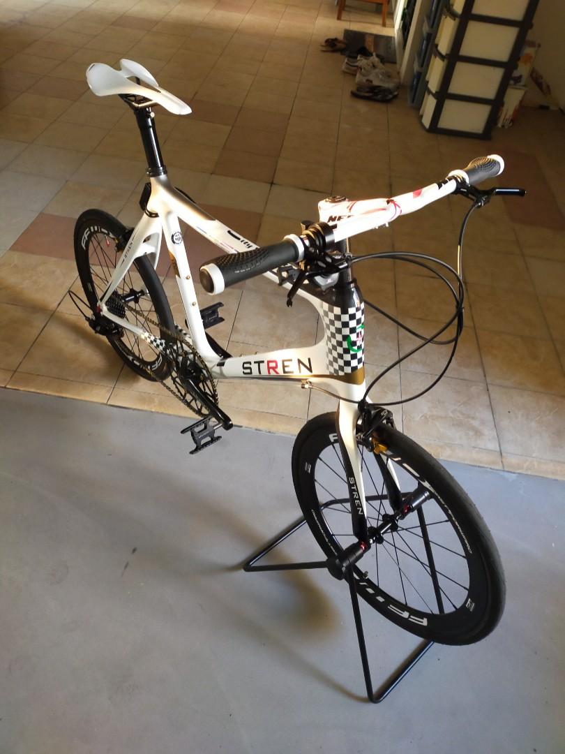 6.98Kgs!! Full Carbon "STREN" Mini Velo 11Speed With Dura Ace., Sports ...