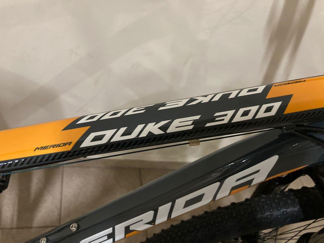 🍊 27.5er Merida Duke 300 Mountain Bike with Shimano Hydraulic Disc ...