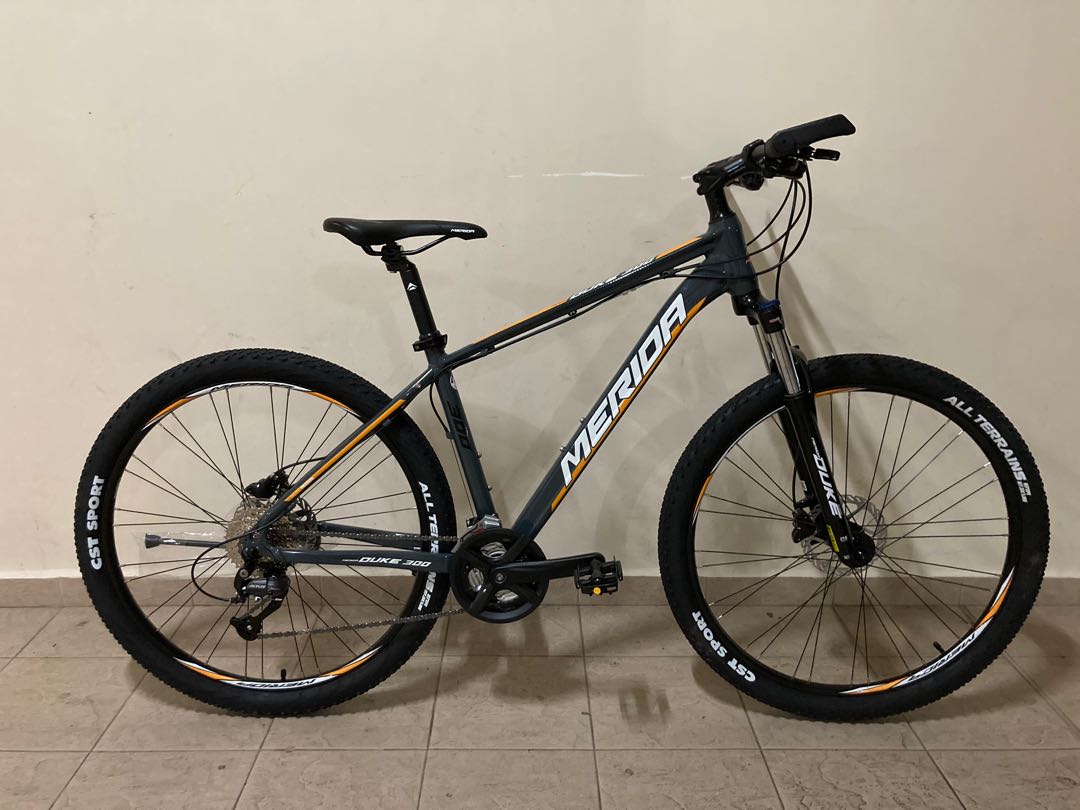 🍊 27.5er Merida Duke 300 Mountain Bike with Shimano Hydraulic Disc ...