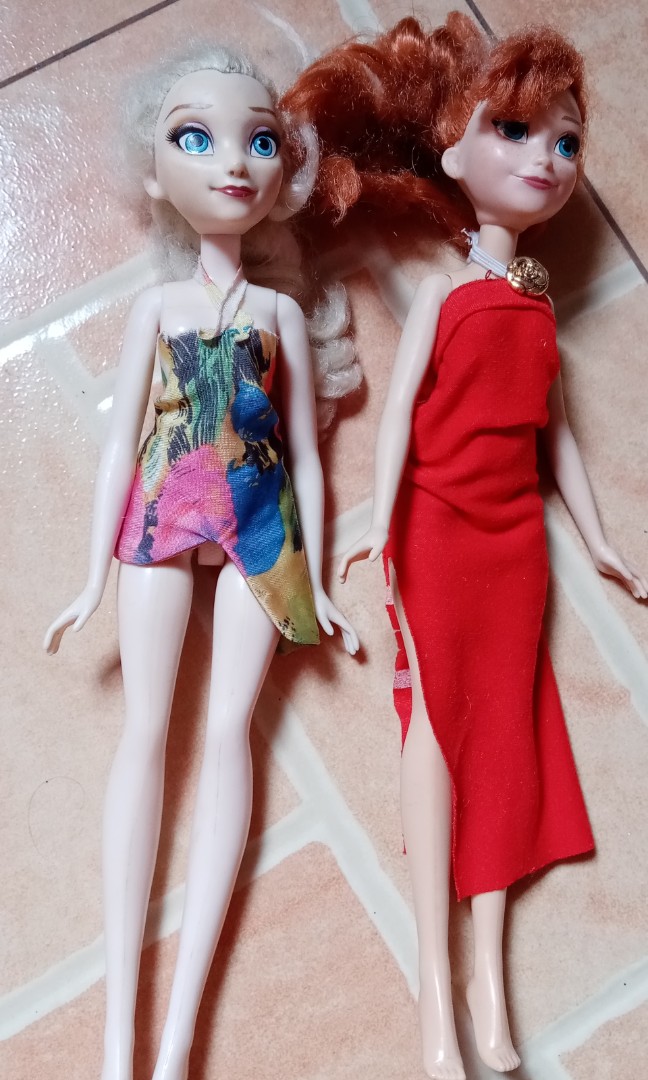 Anna and Elsa frozen, Babies & Kids, Infant Playtime on Carousell