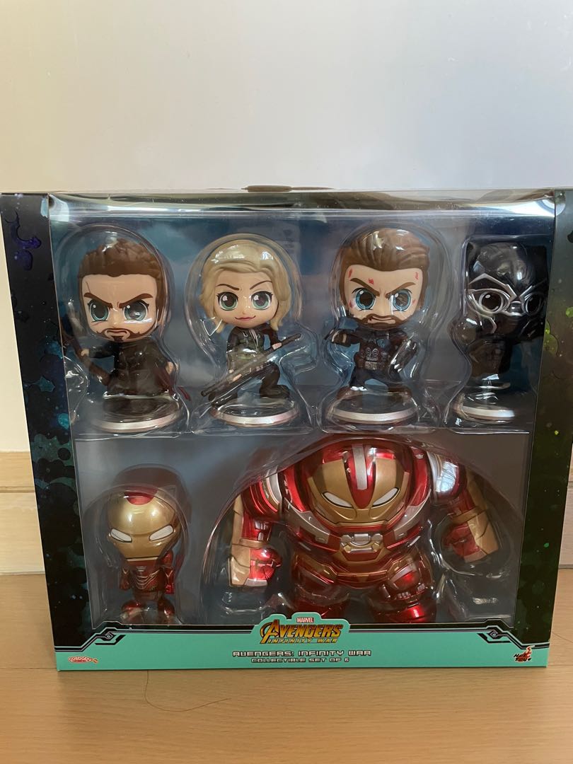 Avengers infinity war collection of 6, 興趣及遊戲, 玩具 & 遊戲類 - Carousell