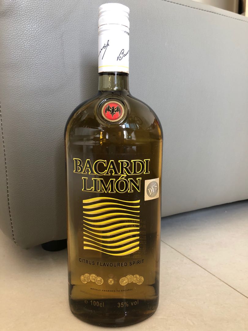 Bacardi Limon, Food & Drinks, Alcoholic Beverages on Carousell