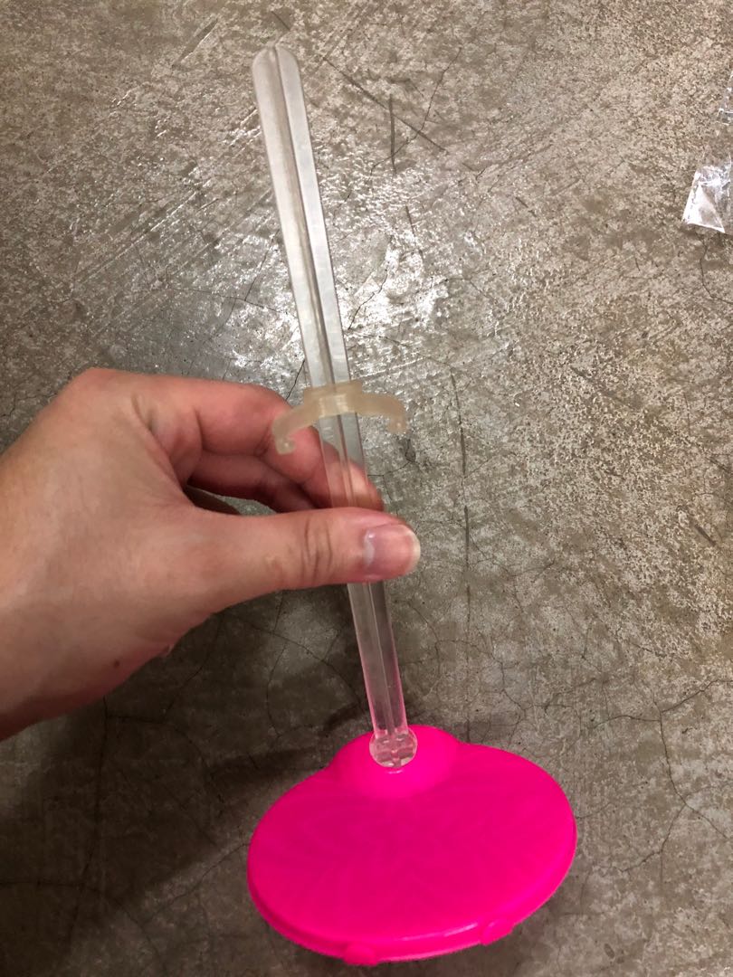 Barbie doll stand, Hobbies & Toys, Toys & Games on Carousell