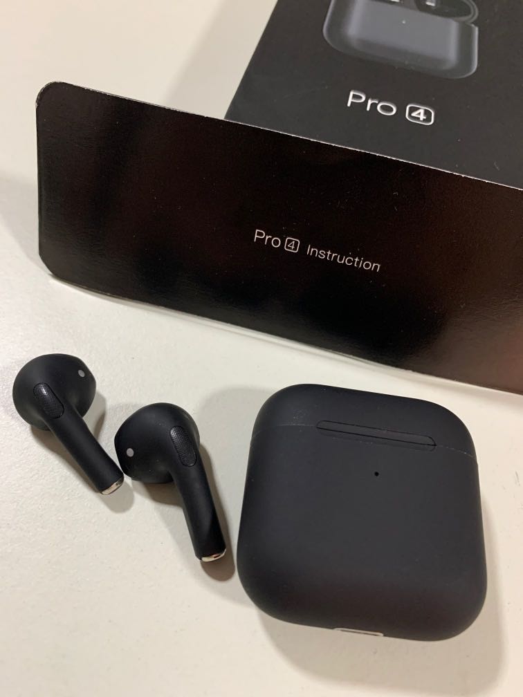 Black Pods Pro 4, Mobile Phones & Gadgets, Tablets, iPad on Carousell