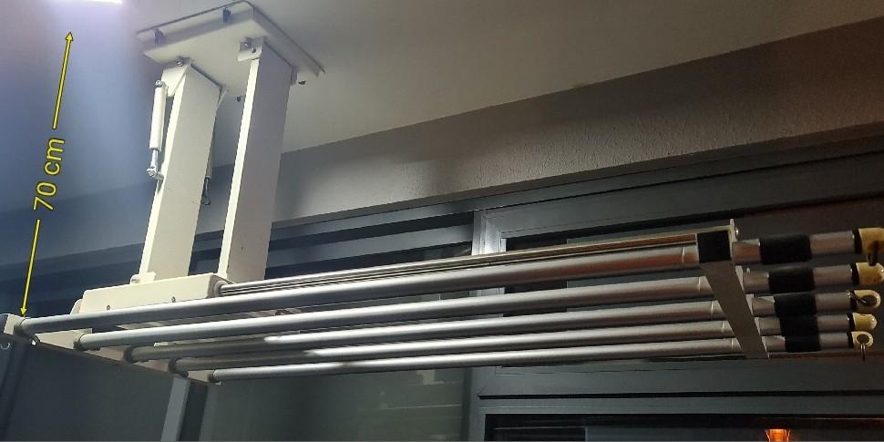 Ceiling Laundry Hydraulic Hang System, Furniture & Home Living ...