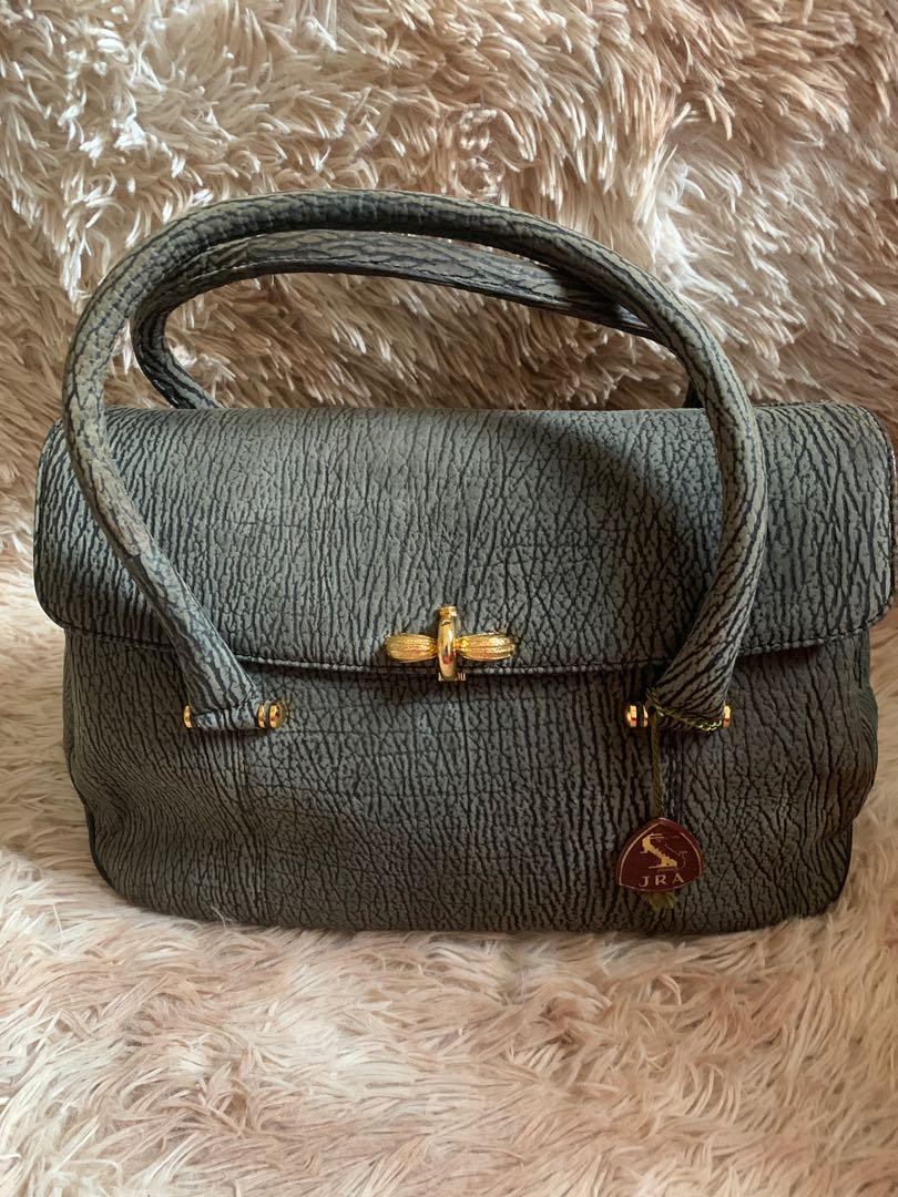 Anne Flora in Elephant Leather with JRA authentication, Luxury, Bags ...