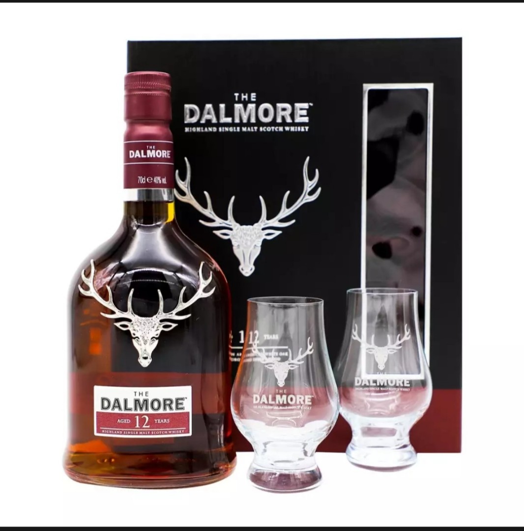 Dalmore 12 years gift box, Food & Drinks, Alcoholic Beverages on Carousell