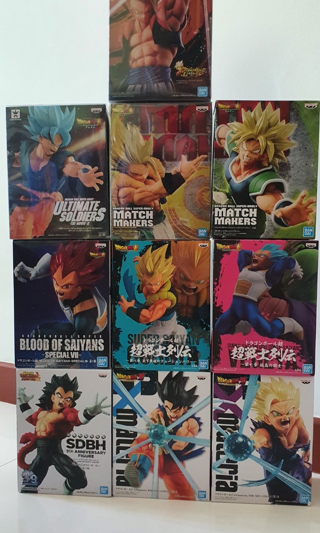 Dragon ball gold sticker toei figures, Hobbies & Toys, Toys & Games on ...
