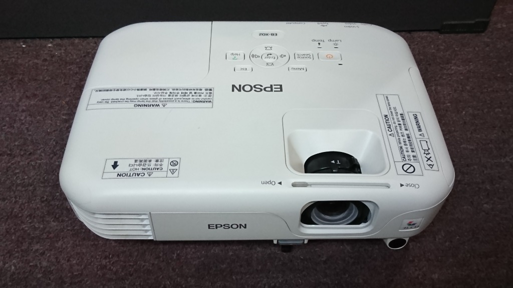 Epson EB-X02 projector, TV & Home Appliances, TV & Entertainment, Projectors on Carousell