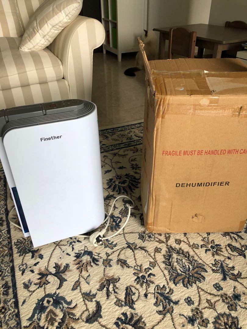 Finether Dehumidifier OL12-011E, TV & Home Appliances, Air Purifiers ...
