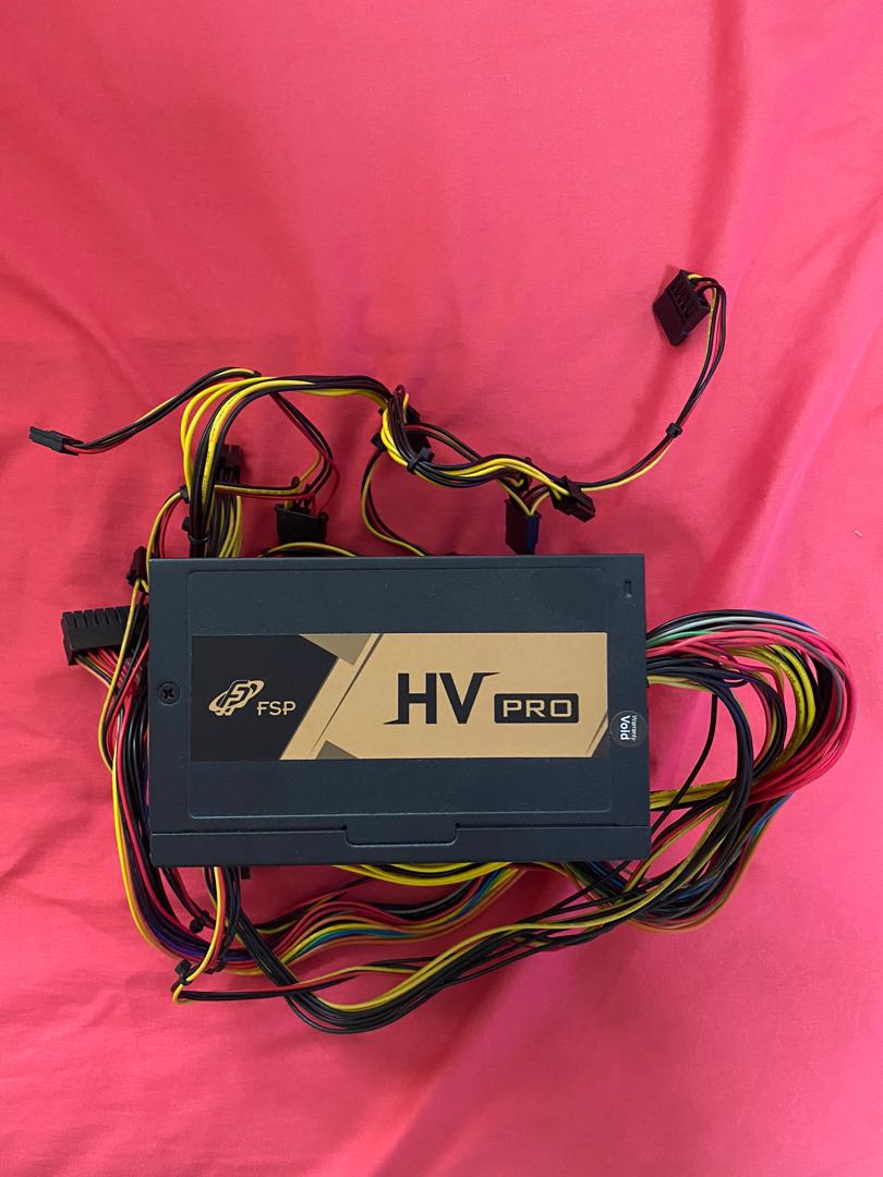 FSP HV PRO 650W PSU 80+, Computers & Tech, Parts & Accessories ...