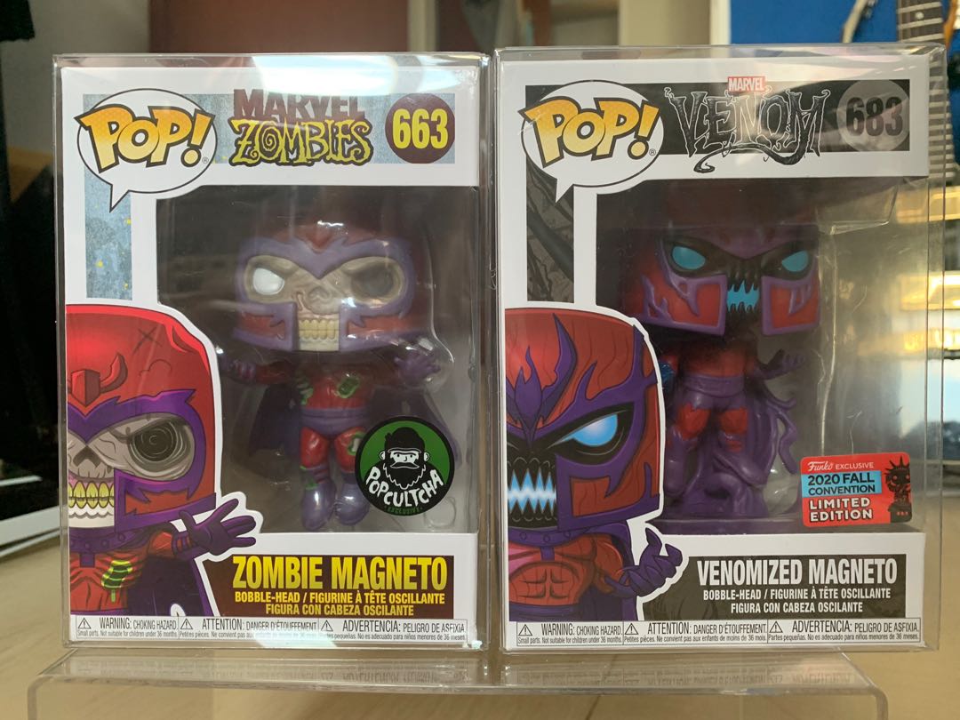 Funko Pop Venomized Magneto Zombie Magneto, Hobbies & Toys, Toys ...