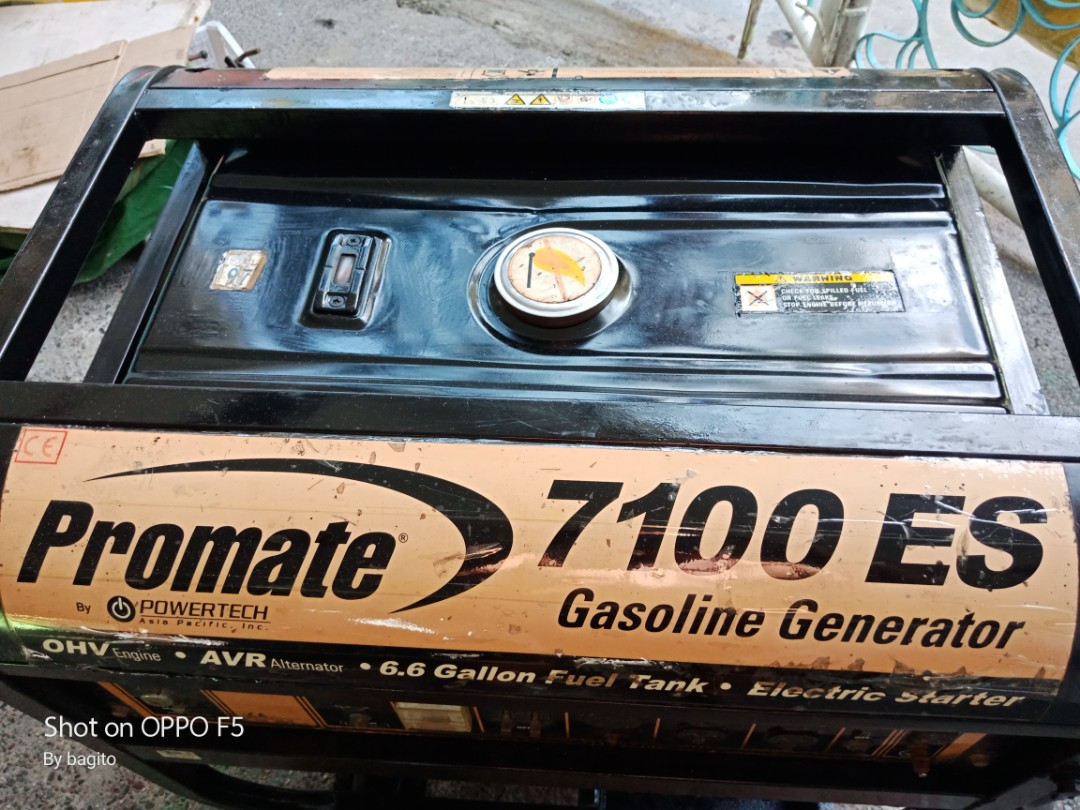 Generator promate 7100es, Commercial & Industrial, Construction ...