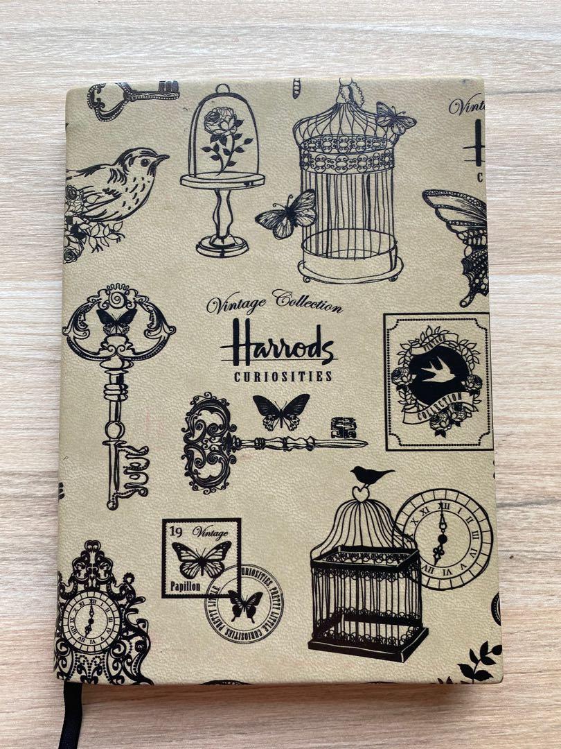 全新英國Harrods note book 單行簿, 興趣及遊戲, 手作＆自家設計, 文具 - Carousell
