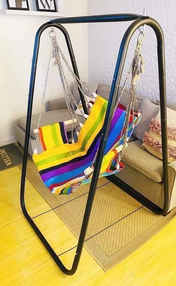 heavy duty Duyan with stand, Babies & Kids, Infant Playtime on Carousell