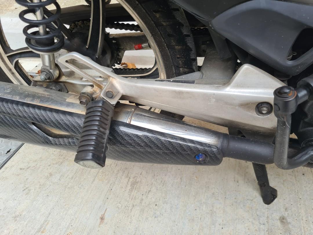 Honda Wave 125 Pillion Bracket, Motorcycles, Motorcycle Accessories on ...