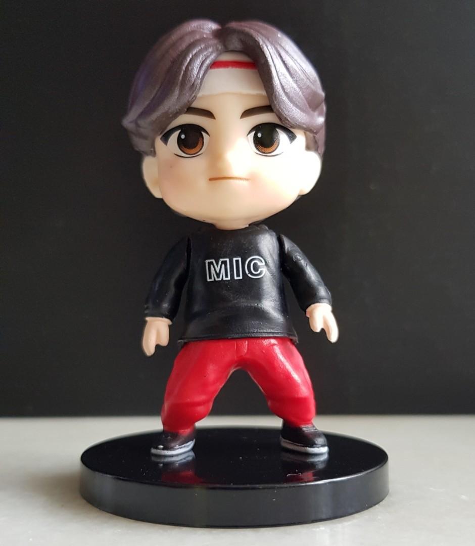 [Instock] BTS TinyTAN Jin Figurine (Standing/ Sitting Version), Hobbies ...