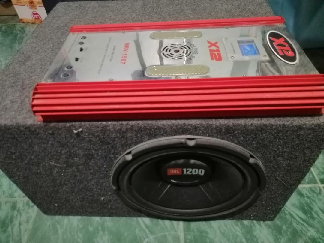 JBL 1200 Subwoofer w/ X12 amp, Audio, Soundbars, Speakers & Amplifiers ...