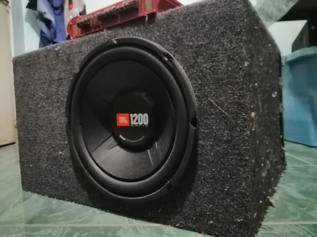 JBL 1200 Subwoofer w/ X12 amp, Audio, Soundbars, Speakers & Amplifiers ...