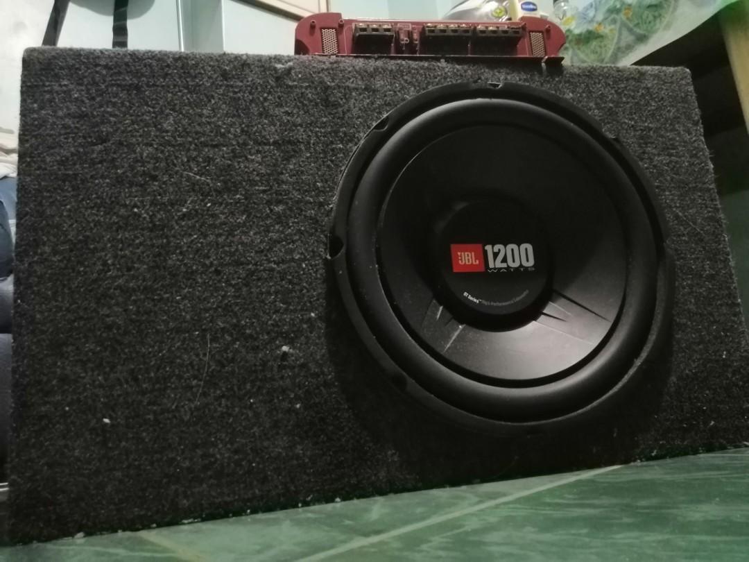 JBL 1200 Subwoofer w/ X12 amp, Audio, Soundbars, Speakers & Amplifiers ...