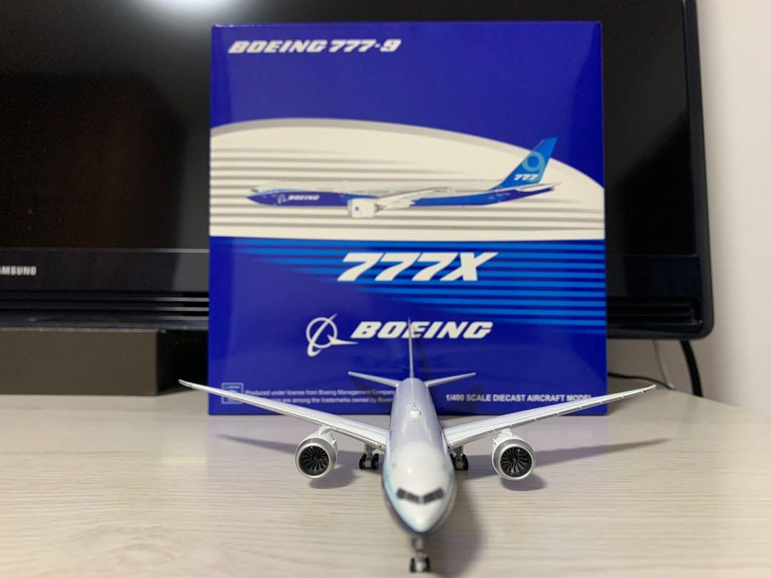 JC Wings Boeing Industries Boeing B777-9X N779XW 1:400, Hobbies & Toys ...