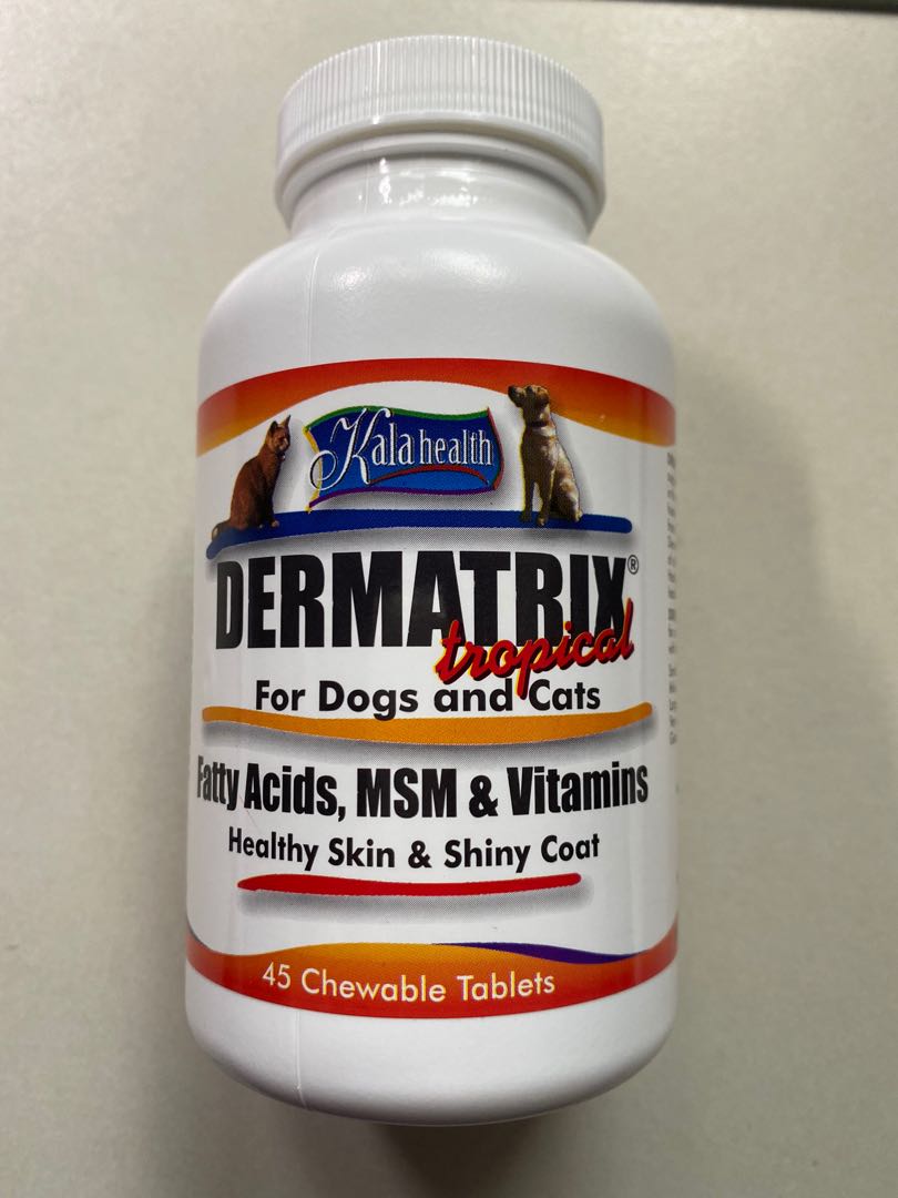 Kala Health Dermatrix - Healthy Skin & Shiny Coat, Pet Supplies, Health ...