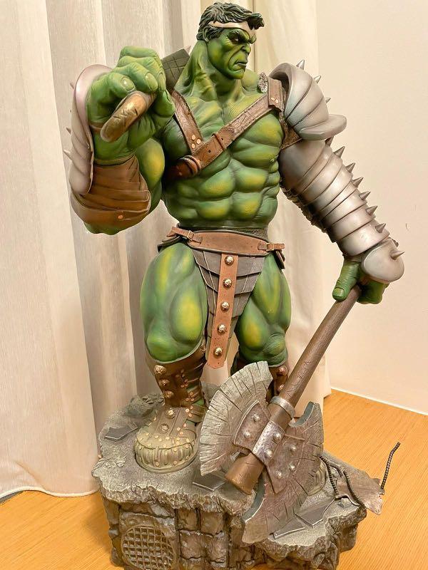 King Hulk Sideshow Collectibles Figure, Hobbies & Toys, Toys & Games on ...