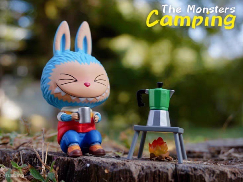 Labubu Camping Series - Fire Pit, Hobbies & Toys, Toys & Games on Carousell