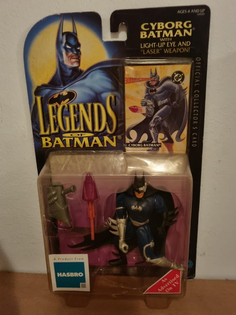 Legends of Batman: Cyborg Batman with Batmobile, Hobbies & Toys, Toys ...