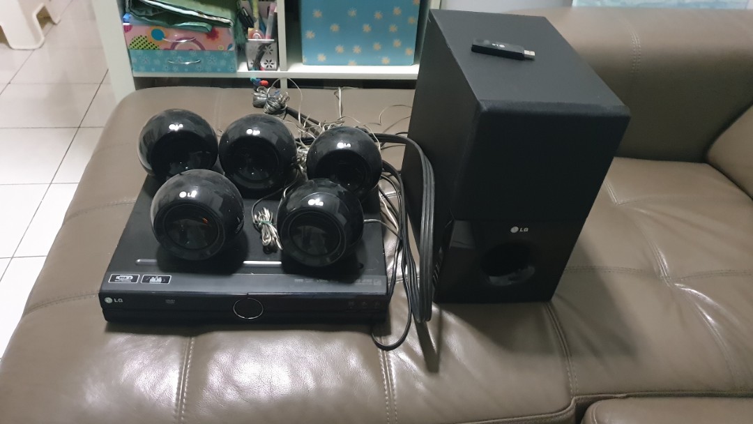 LG dvd home cinema system, TV & Home Appliances, TV & Entertainment ...