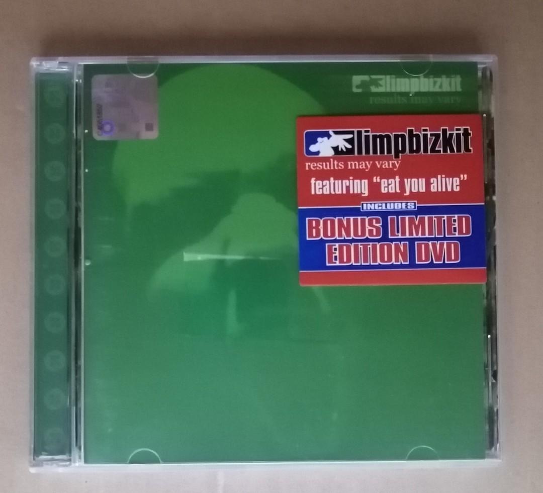 Limp Bizkit Results May Vary CD+Limited Edition DVD, Hobbies & Toys ...