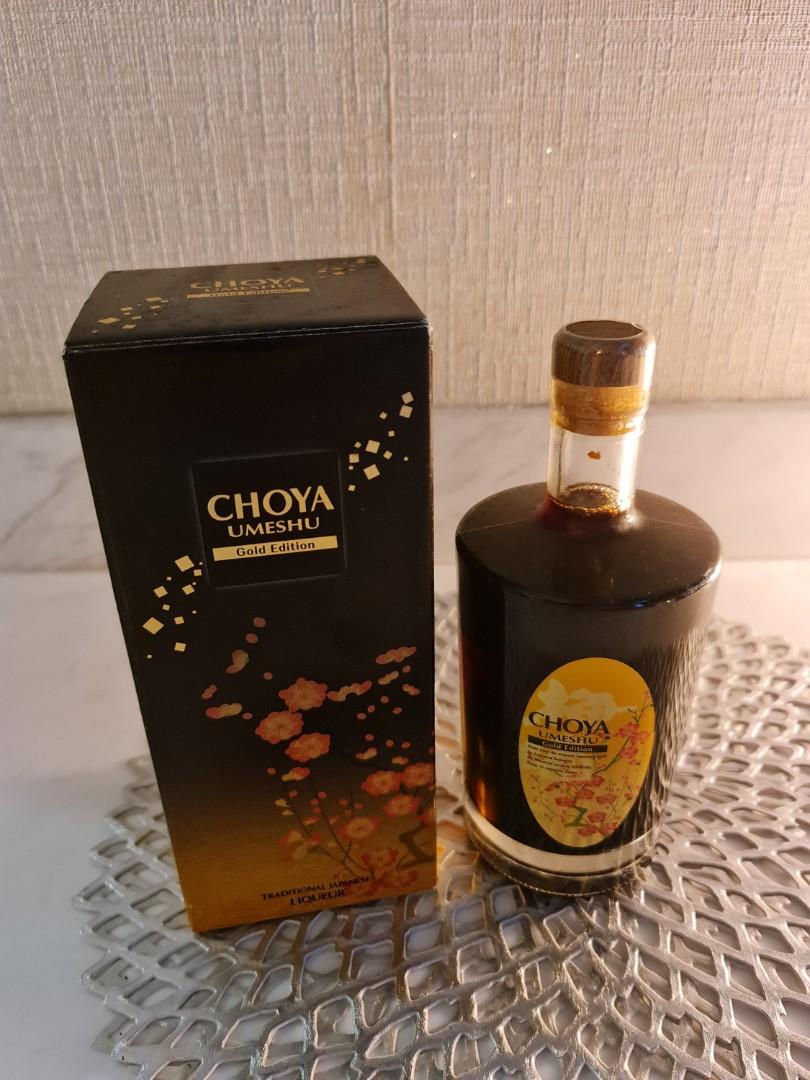 Gold edition choya umeshu 0.5L, Food & Drinks, Alcoholic Beverages on Carousell