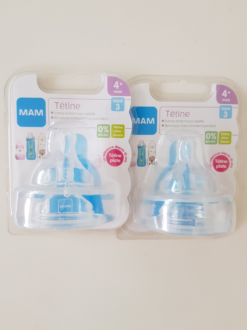 MAM Teat Flow 3, Babies & Kids, Nursing & Feeding, Breastfeeding ...
