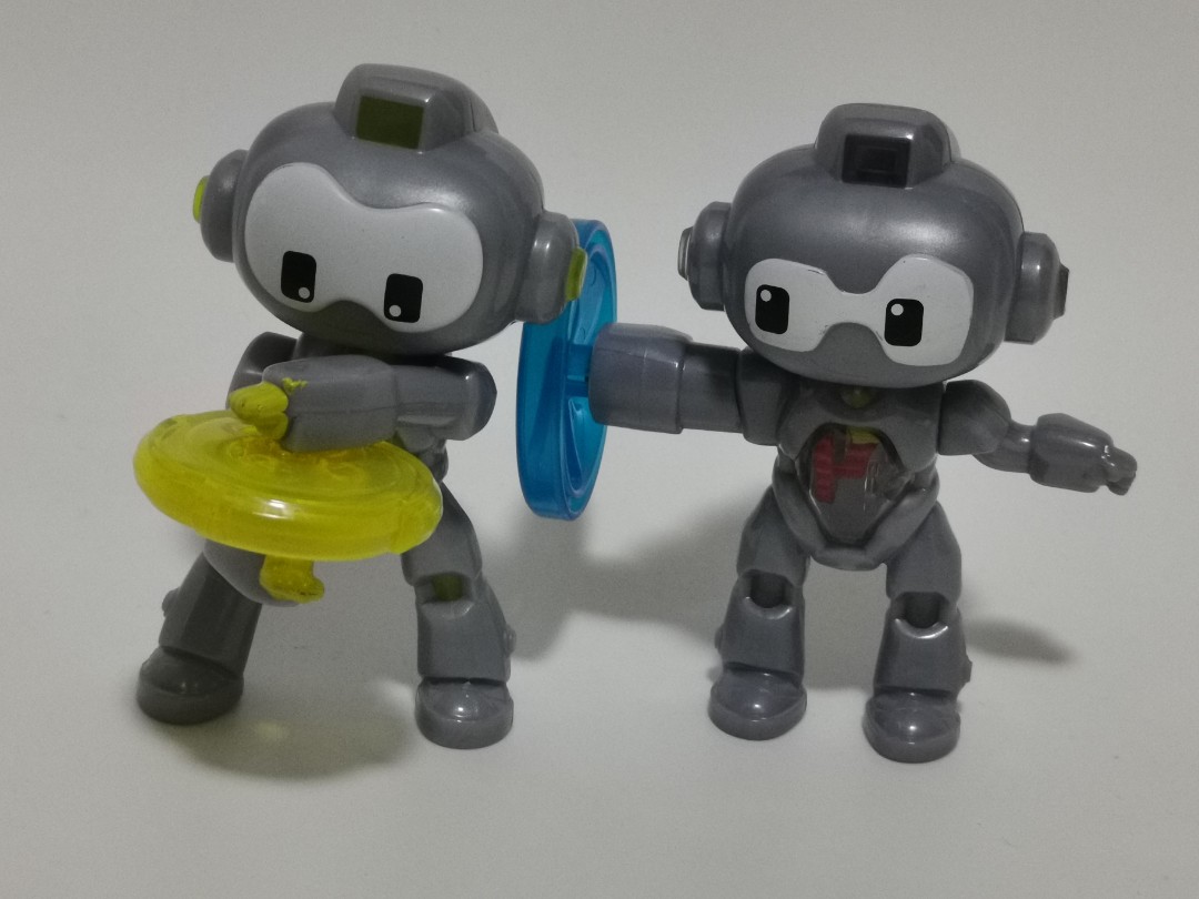 McDonald Happy Meal toys robots, Hobbies & Toys, Toys & Games on Carousell