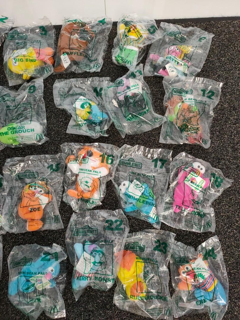 McDonald’s Happy Meal Sesame Street Mini Bean Pals, Hobbies & Toys ...