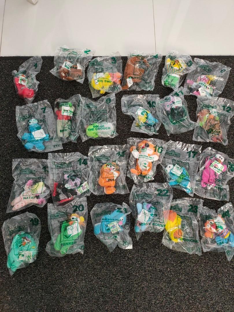 McDonald’s Happy Meal Sesame Street Mini Bean Pals, Hobbies & Toys ...