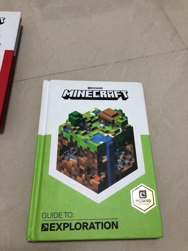 Minecraft guide books, Books & Stationery, Children's Books on Carousell